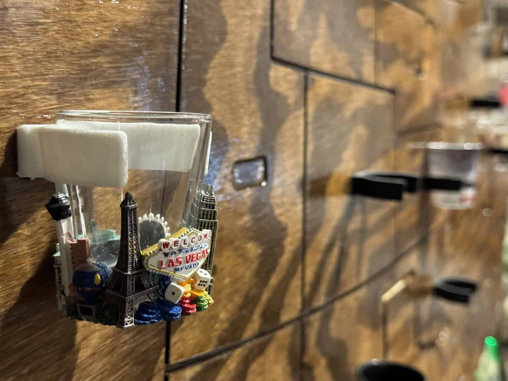 All-50-States U.S. Map Shot Glass Wall Display – All 50 Shots